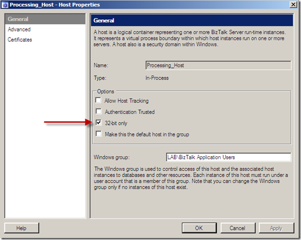 Creating Hosts In Biztalk Script Steef Jan Wiggers Blog